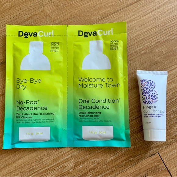 Makeup | Devacurl 3 Ml Shampoo Conditioner Gift | Poshmark
